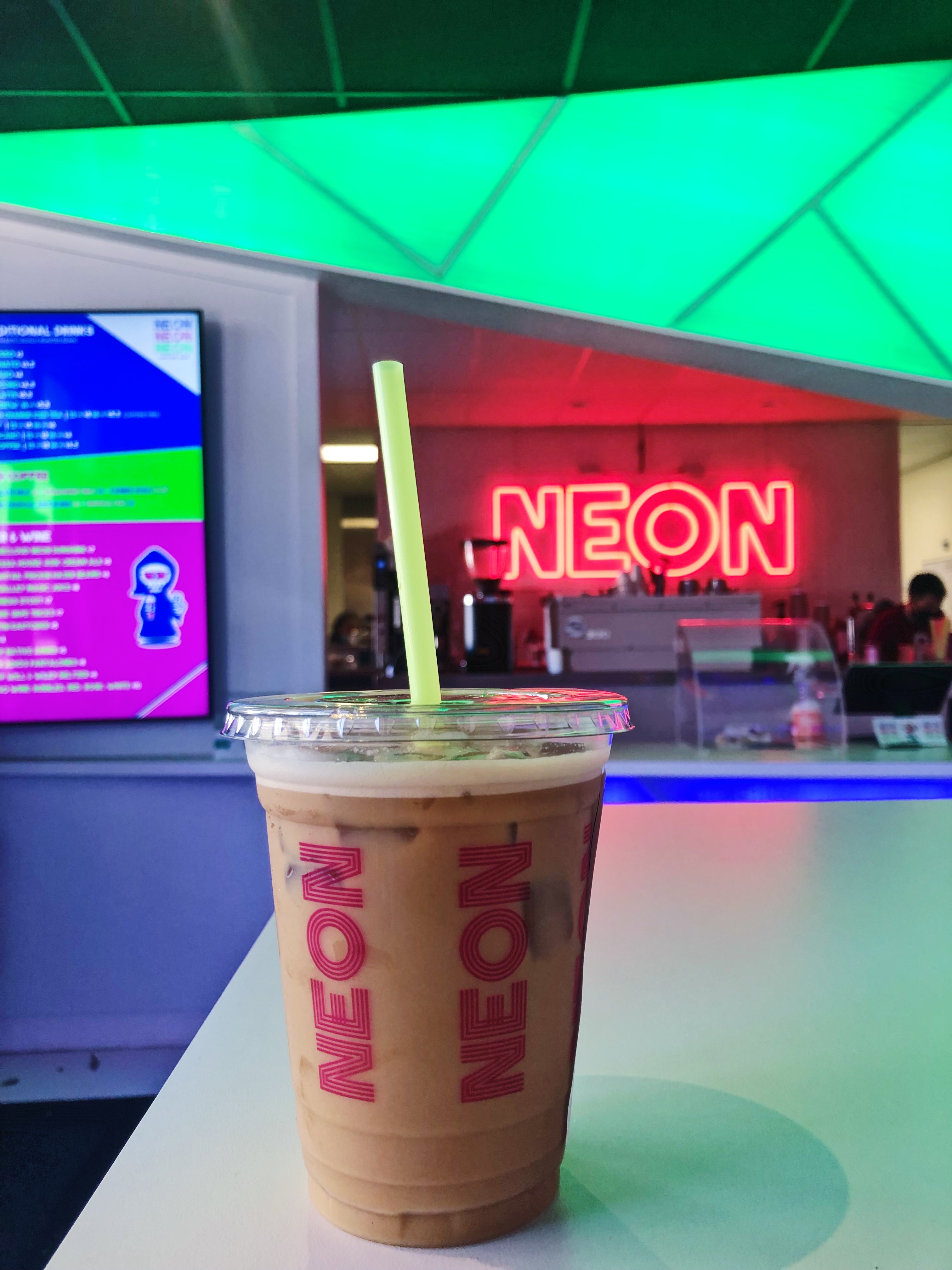 Neon Coffee – Aly Eats Food